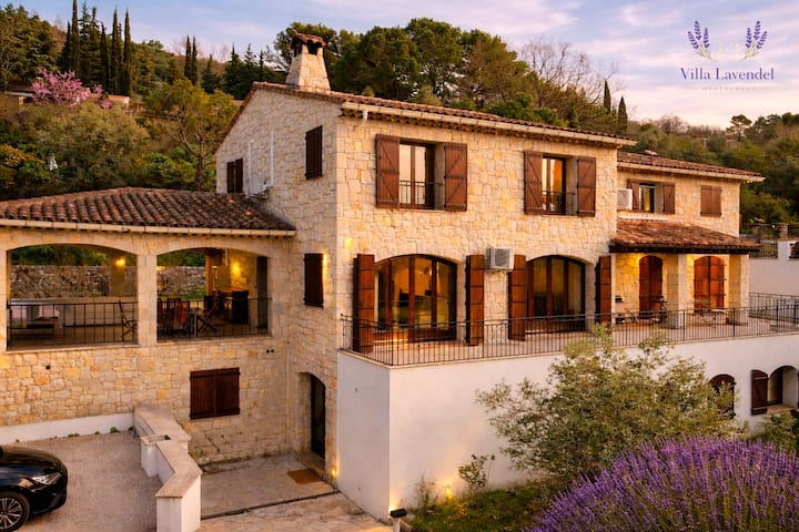 Villa Lavendel, Séjour Provençal 5 Min Du Lac. - Montauroux