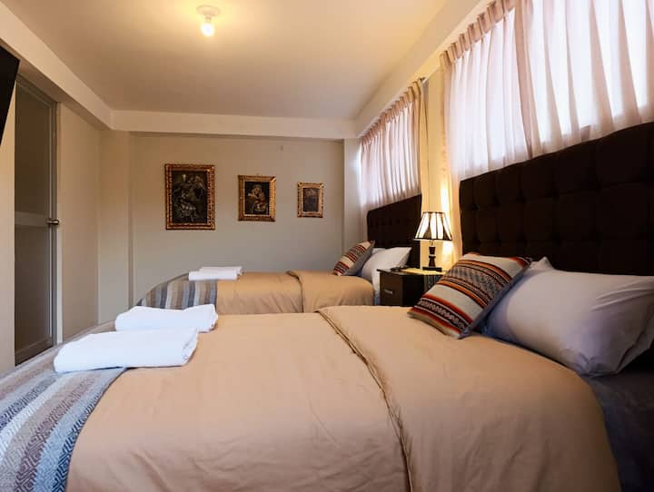 M° | Millok Centro Histórico, Baño Privado Wifi Tv - Cusco