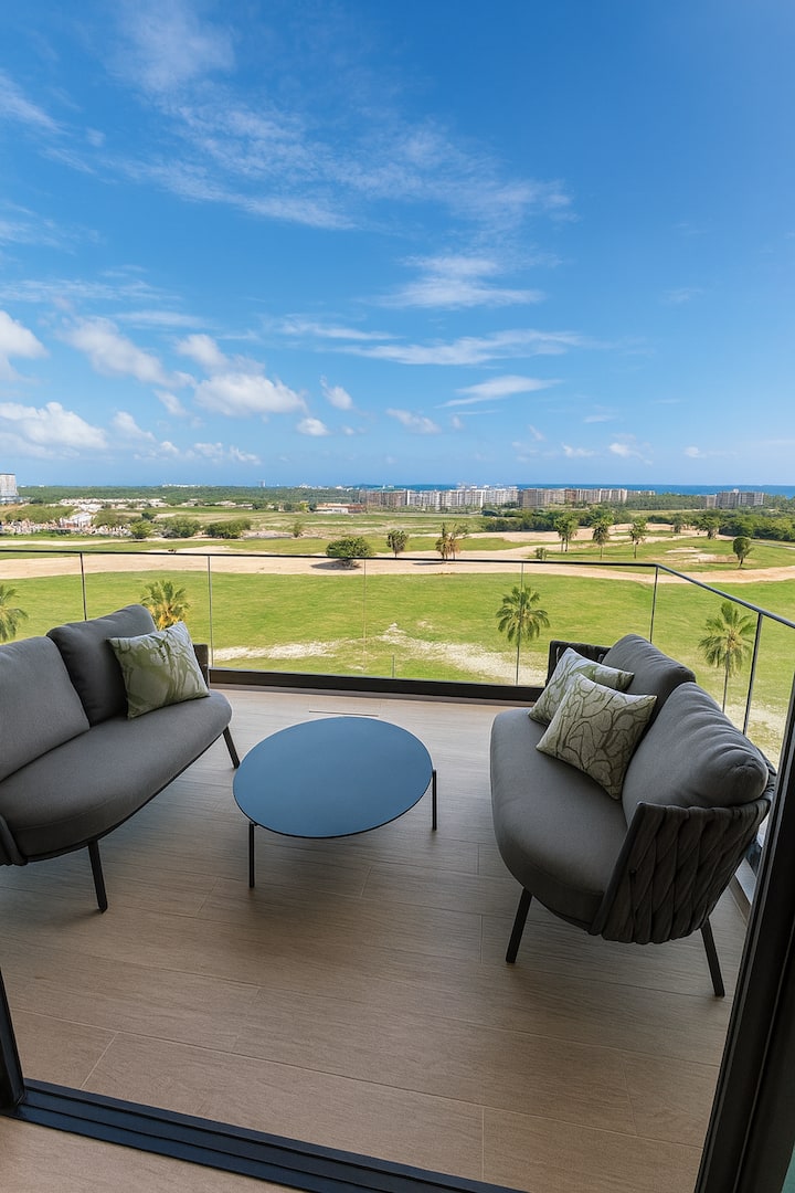 Luxury 2br Golf View Retreat | Relax & Comfort - Punta Cana