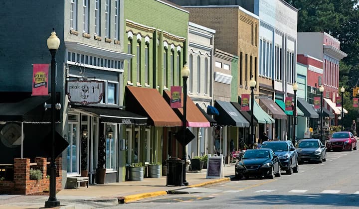 Modern -Fenced Single Story Home In Charming Apex - Apex
