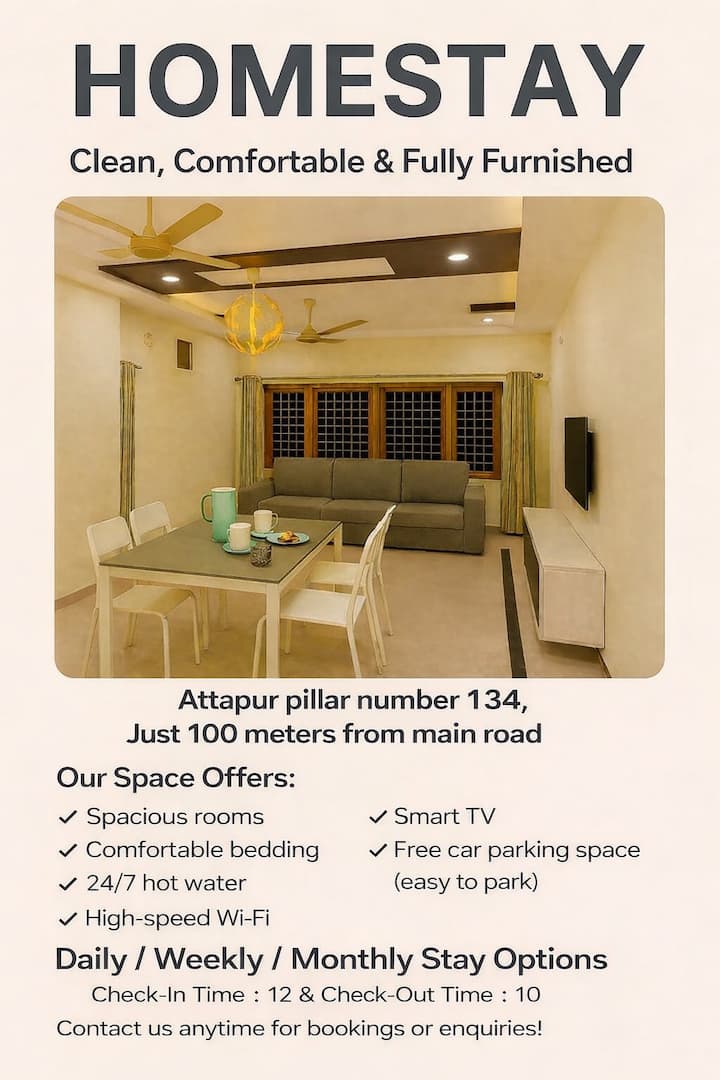Luxury Stay For Family, Solo & Business Travelers - Hyderabad