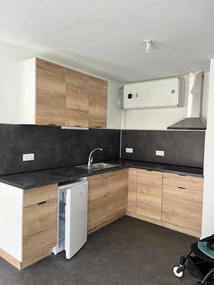 Studio Meublé Au Calme - Le Mans