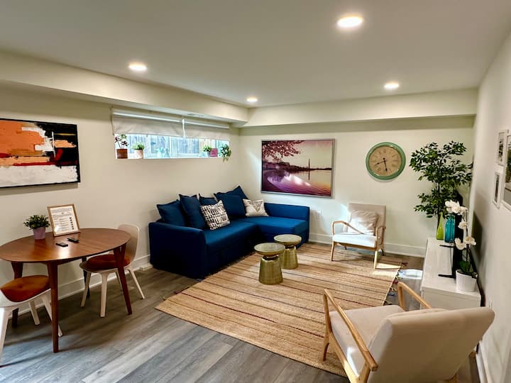 Renovated English Basement Private Patio@takoma Dc - Silver Spring, MD