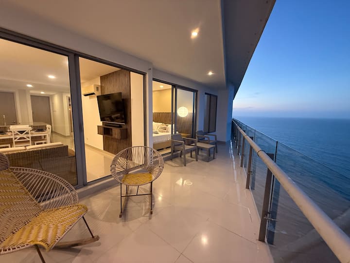 Ocean View Loft - Cartagena
