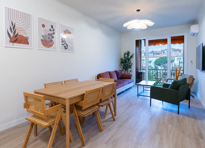 Centre Ville - Terrasse - Vue Jardin Coulée Verte - Nice