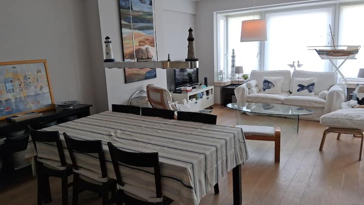 Bright 80 M² Apartment In Ostend - Ostende