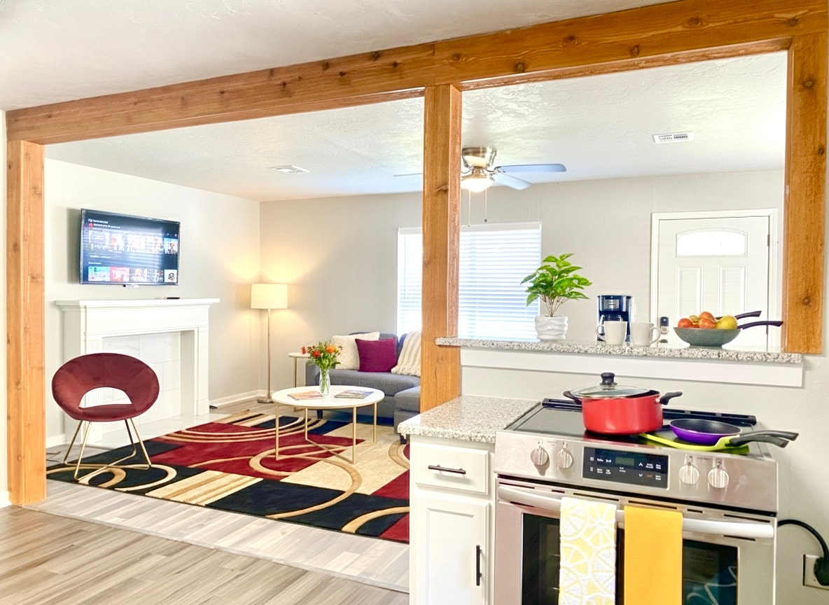 2ベッドルームのハーフデュプレックスA - フェアグラウンド＆ランドリー長期滞在 - 借りられる一軒家 - オクラホマシティ, オクラホマ州 ...