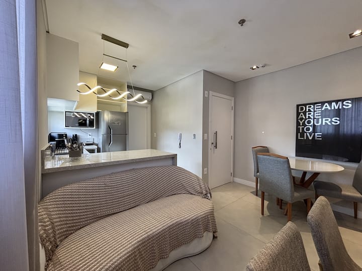 Flat Com Academia, Rooftop, Piscina E Vista Mar - Itapema