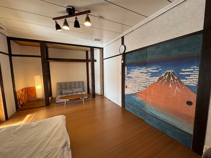 【140㎡貸切】妙高　赤倉 Lotteアライ　スキー場20分以内に７つ　2寝室　最大6人　車2台 - Myoko