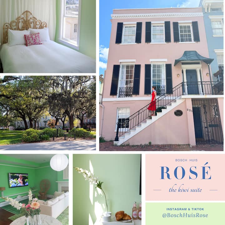 Bosch Huis Rosé • Kiwi • Central • Vip • Parking - Savannah, GA