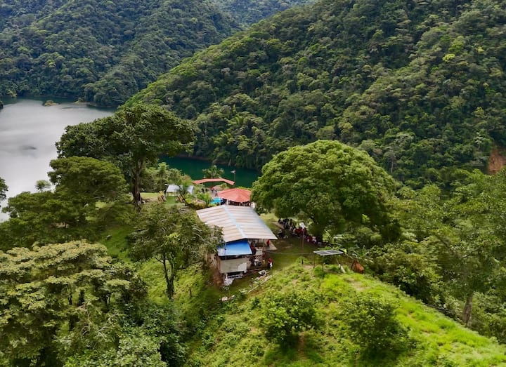 Cabaña, Hospedaje Ecohotel Waterloo. - Norcasia