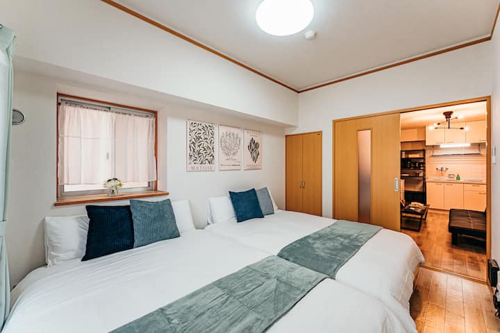 5 Beds/max7ppl/44㎡/10-min Walk To Matsuyama Castle - Matsuyama