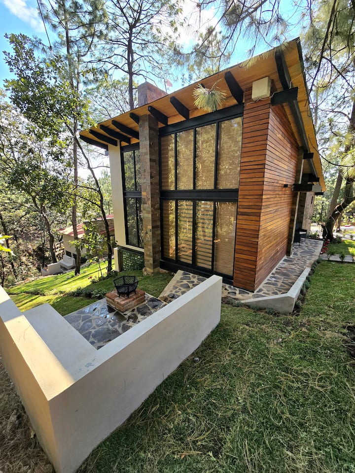 Cabañadelujo En El Bosque Con Sauna, Jacuzziycine - Michoacán