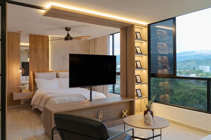 Luxury Studio | Nature View • Pool & Gym - Armenia, Colombia