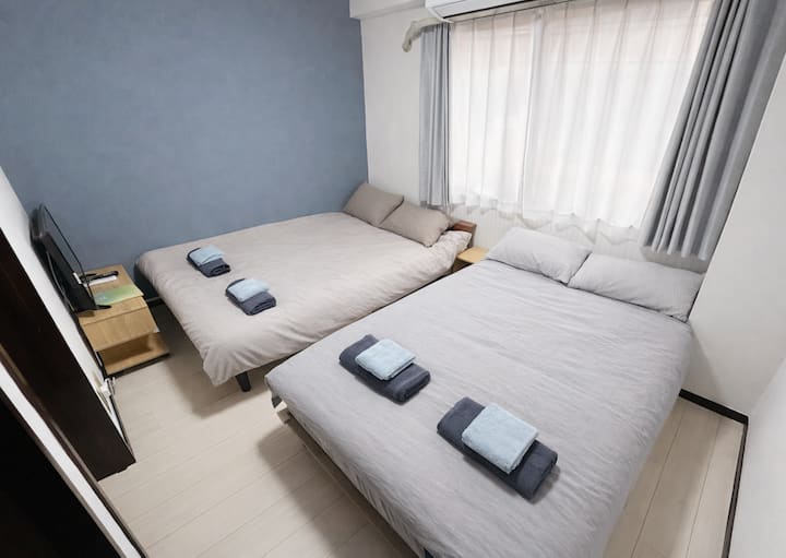 羽田15分直通｜品川2駅｜大森海岸2分｜最大4名｜wi-fi - Kawasaki