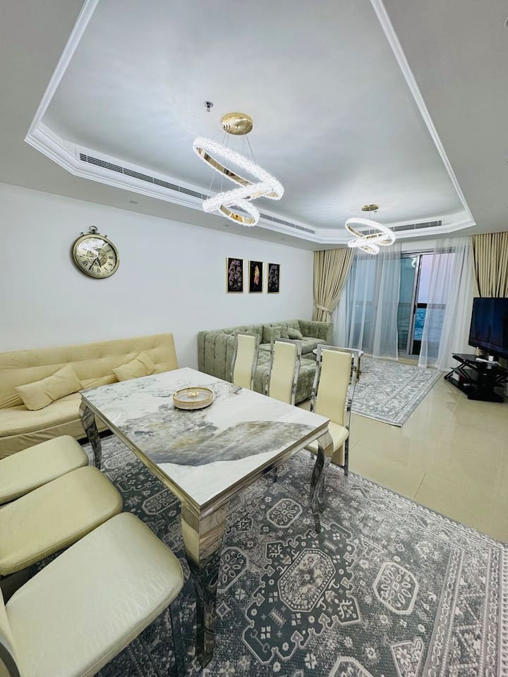 Dubai, Ajman City - 1 Bedroom Sea View - Ajman