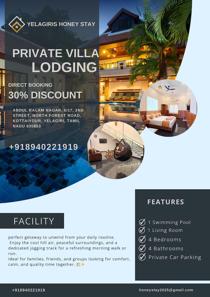 Yelagiri’s Honey Stay - Yelagiri