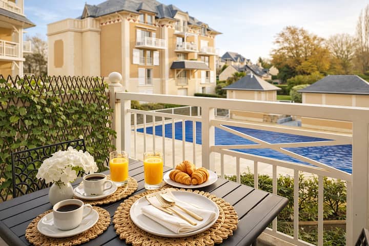 L'orchidée - Balcon - Piscine & Plage - Garage - Saint-Malo