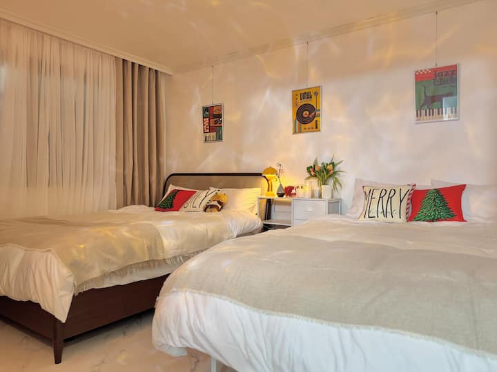 감성숙소Opensale/2r3b/6인/5호선/ 신정역도보5분/목동/홍대/고척돔/닌텐도 - Bucheon-si