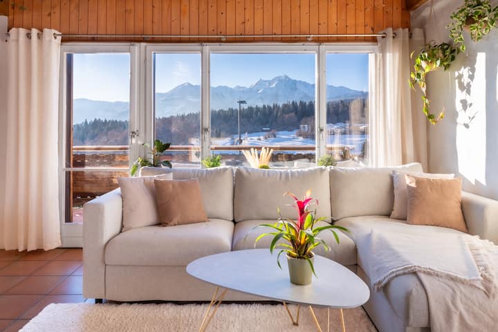 Big & Sunny Alpine Chalet In Flims · Amazing Views - Laax