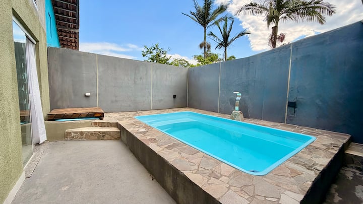 Casa Com Piscina A 300 Metros Da Praia - Itapoá