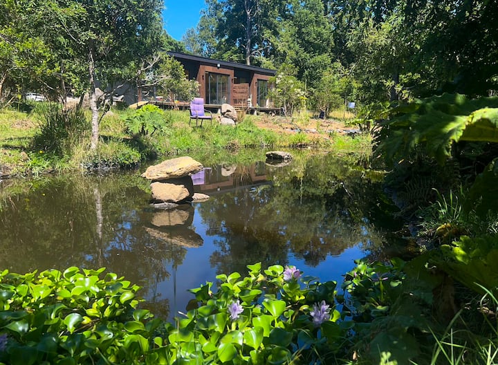 Cabaña De Lujo En Bosque Nativo – Con Tinaja - Pucon