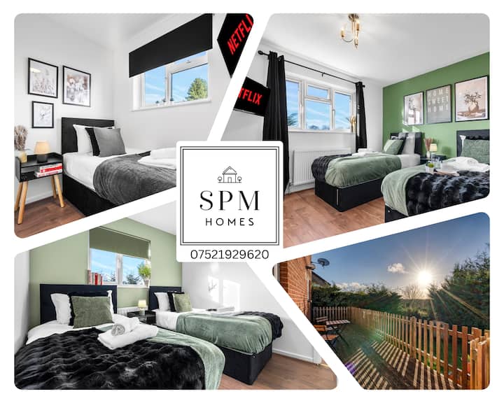 20%long Stay Discount | Sleeps 6 | Parking|2.5bath - Reading