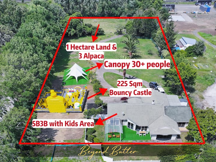 30+ People Canopy | 225 Sqm Bouncy Castle | Events - Huapai