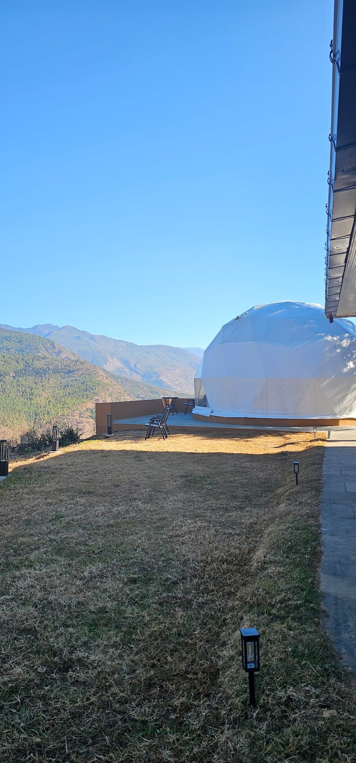 Exclusive Hilltop Retreat Luxury Dome Tents - Bhoutan