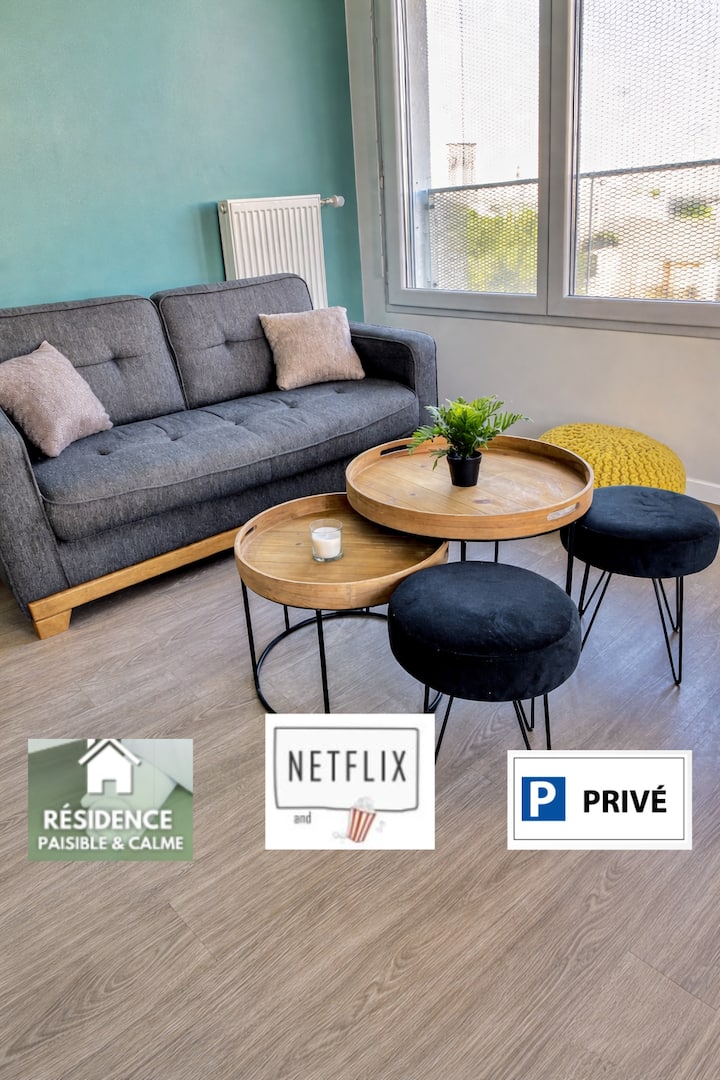 Le Break Time – Terrasse Et Parking | Gare à 3 Min - Évry