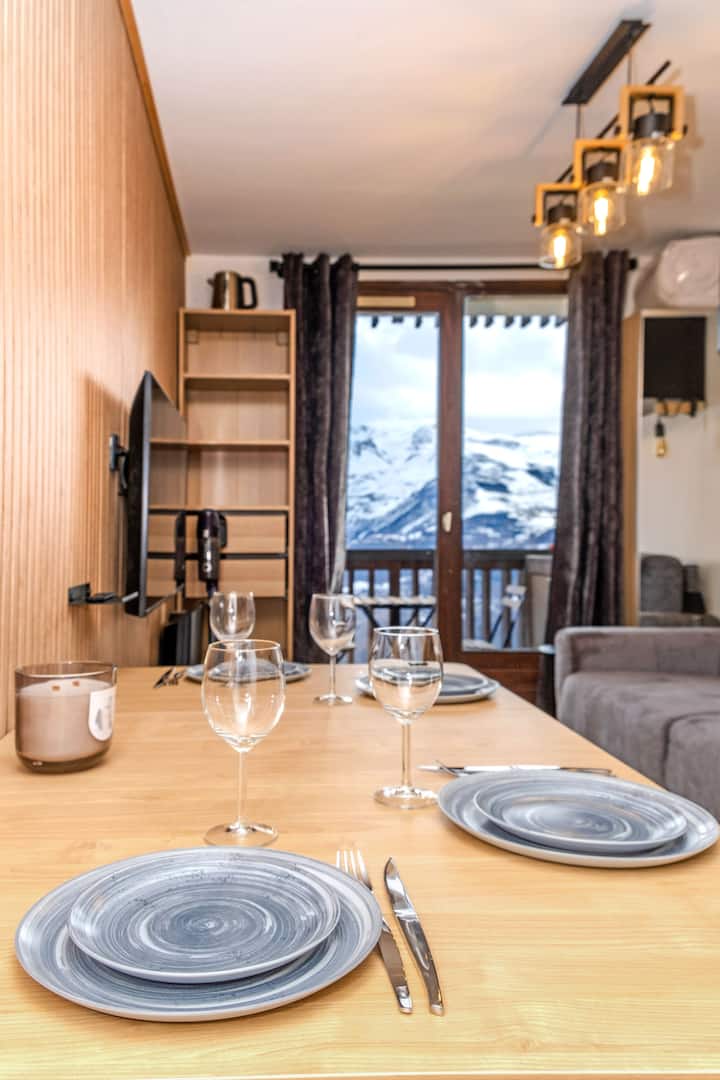 Appartement Cosy Rénové • Vue Montagne - Le Bourg-d'Oisans