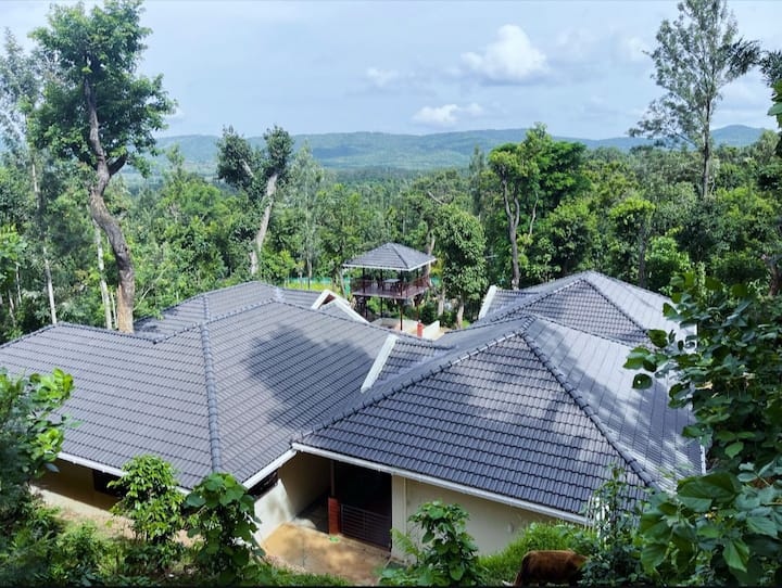 Vv Farm Stay With Pool - Chikmagalur