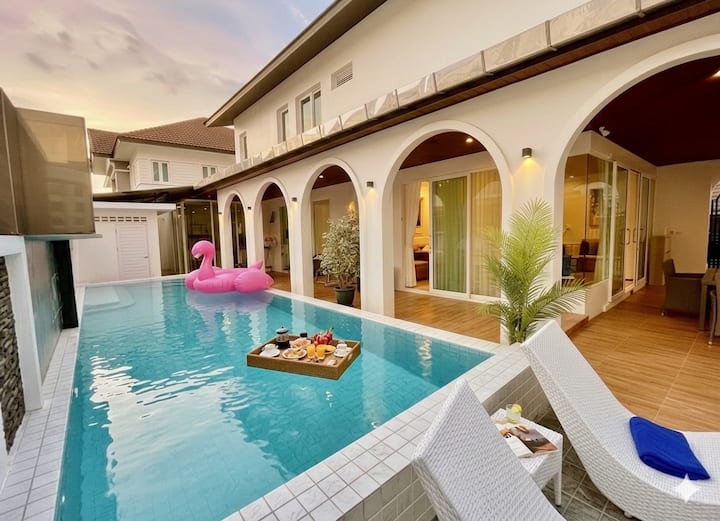 Luxury 6br Pool Villa Patong 5 Mins To Beach - Patong Beach