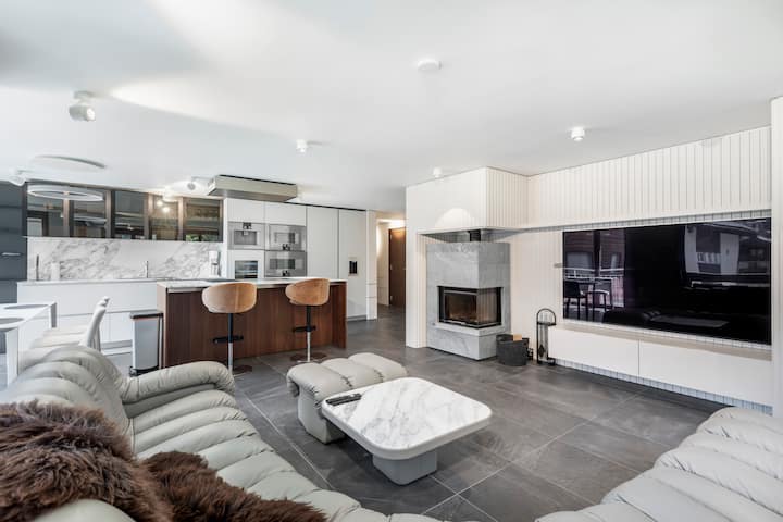 Luxus-apartment Mit Kamin Und Matterhornblick - Zermatt