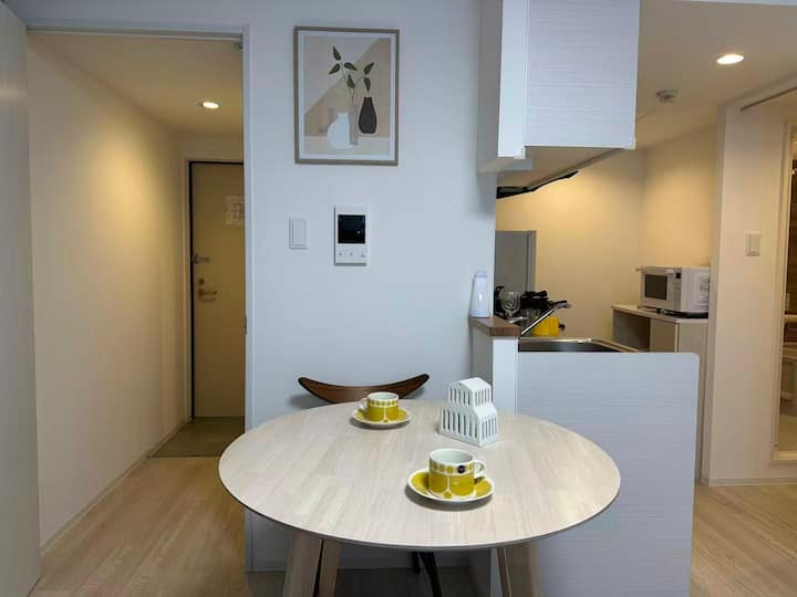 新築La.isola月寒　102
駅徒歩６分/大通駅８分/新千歳空港バス直通/札幌ドーム徒歩圏内 - 北海道