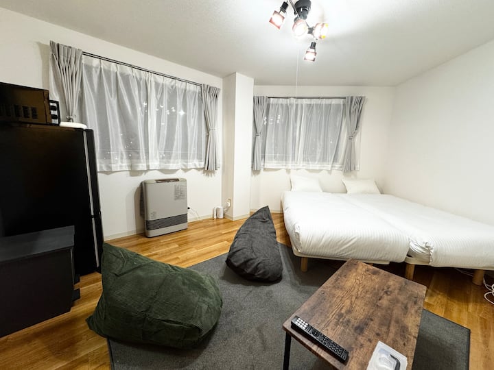 Y302/near Tanukikoji/2beds/3ppl./hosui Susukino - Sapporo