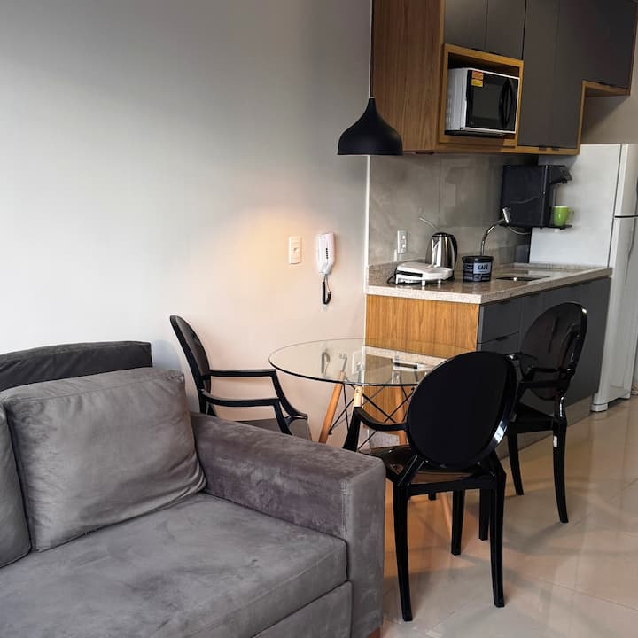 Flat 1q Sidney A 5 Min Do Shopping Flamboyant - Goiânia