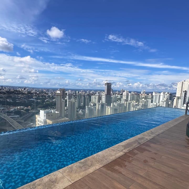 Flat 1q Sidney A 5 Min Do Shopping Flamboyant - Goiânia