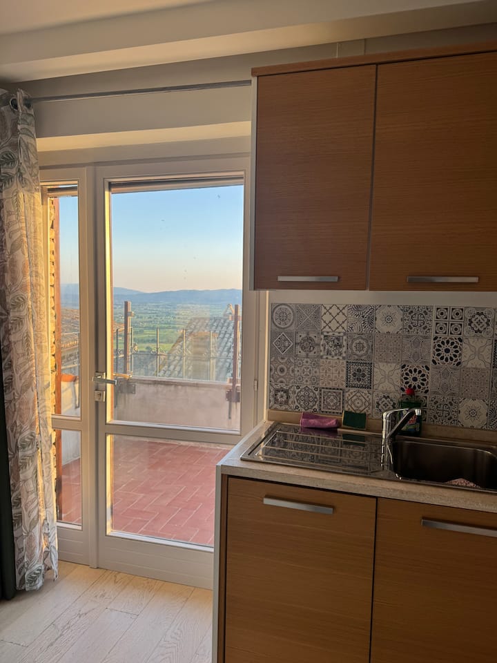 Luce, Designer Penthouse With A Unique View - Assisi