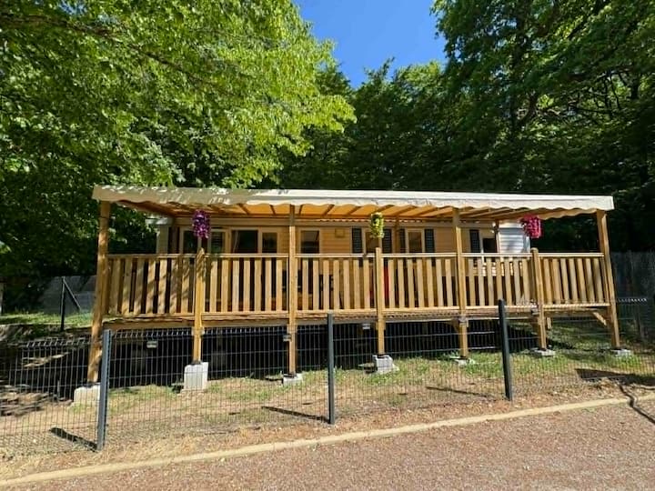 L’orchidée – Mobil-home Nature Au Cœur De La Forêt - Haute-Marne