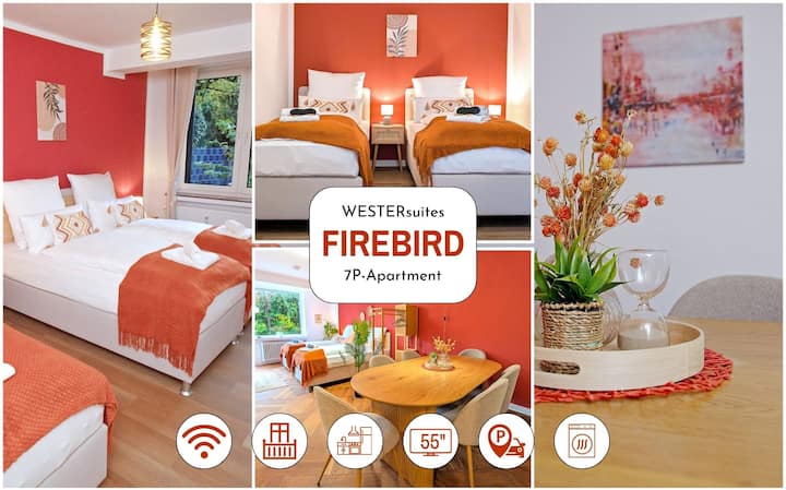 Westersuites | Firebird: 3br Central Terrace Dryer - Bremen