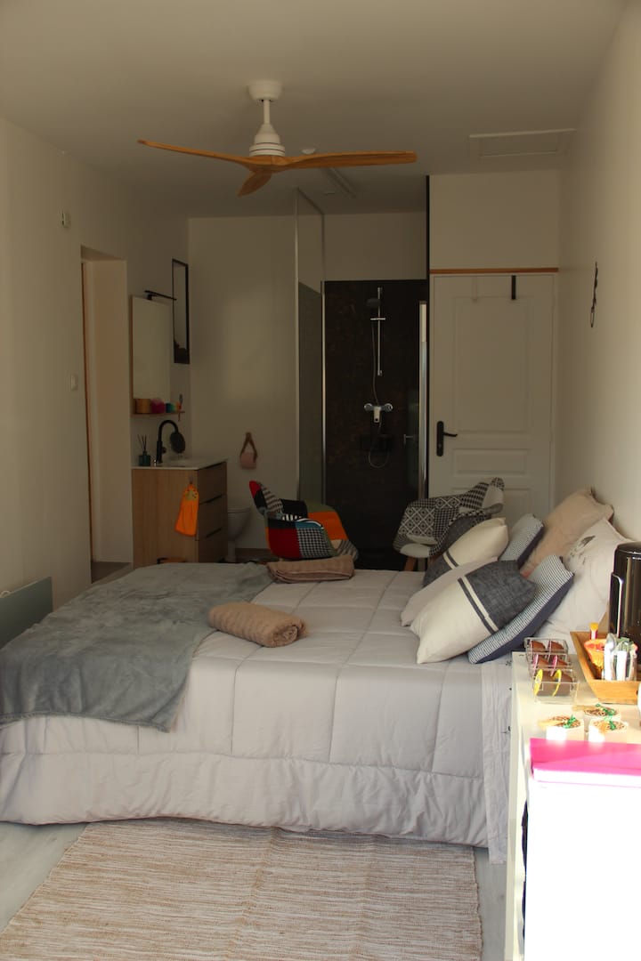 Chambre Indépendante Attenante A La Maison - Lunel