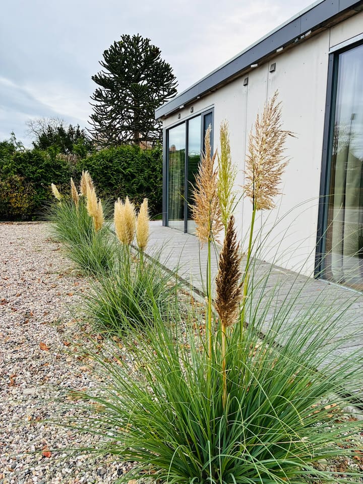 Loft-charme Trifft Natur: Helles Modulhaus Am Nok - Gettorf