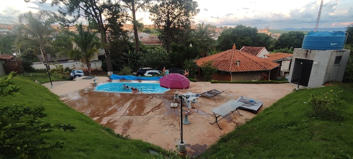 ÁRea De Lazer (Quiosque, Chalé, Piscina) - Franca