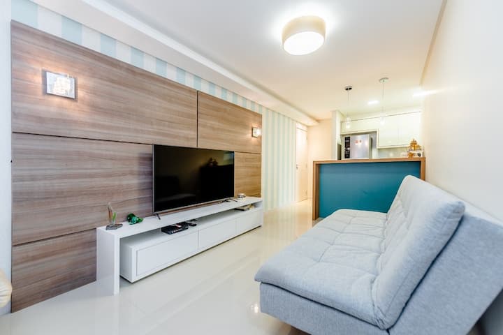 Apto Completo 2 Quartos - 3,5 Km Vila Germânica - Blumenau