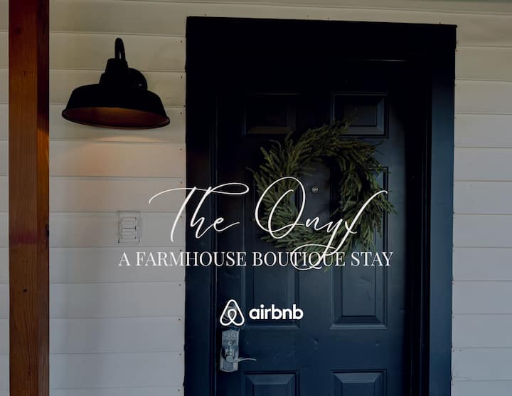 The Onyx• A Charming Farmhouse Boutique Stay! - Danbury, TX