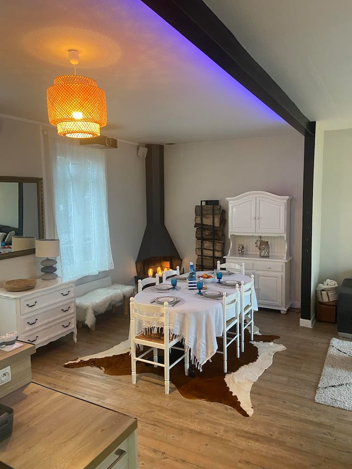 Linné D'opale, Maison Avec Cour à 800m De La Mer - Fort-Mahon-Plage