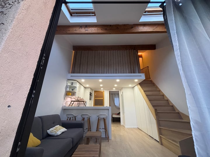 Maison 3p, Terrasse, Lot Privé, Piscine. - Antibes