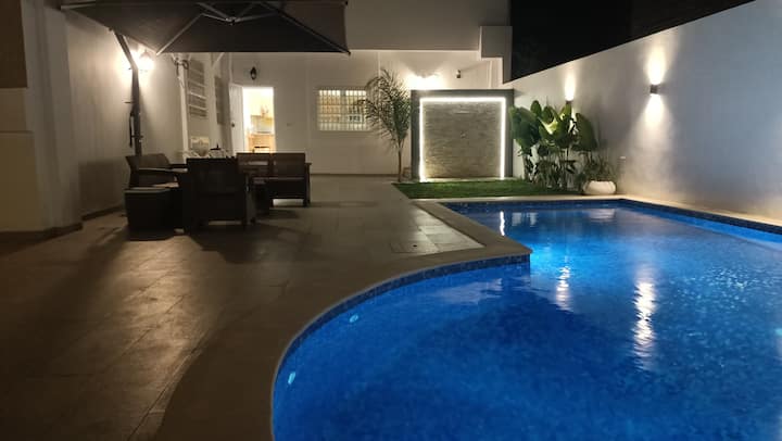 Villa Avec Piscine Privée - à 400m De La Plage - Hammamet