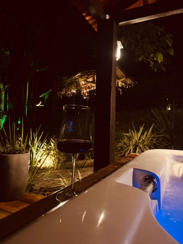 Cabana Com Spa E Lareira - Experiência ÚNica - Brusque